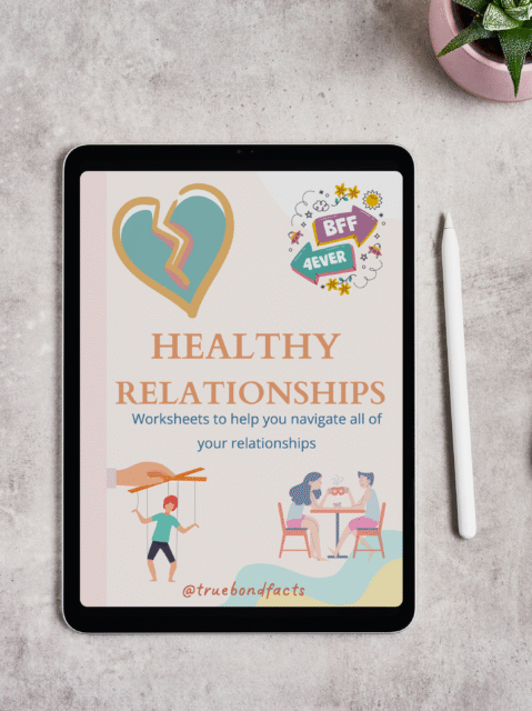 Healthy vs Unhealthy Relationships Workbook – 62 Printable Pages (PDF ...